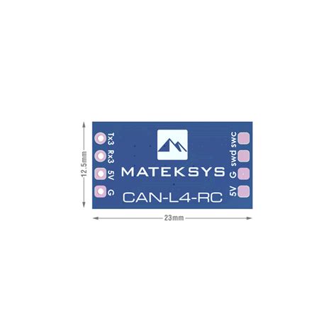 Ap Periph Can L4 Rc Input Adapter Matek Drone Fpv