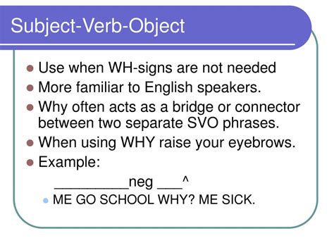 PPT ASL GRAMMAR PowerPoint Presentation Free Download ID 7028999