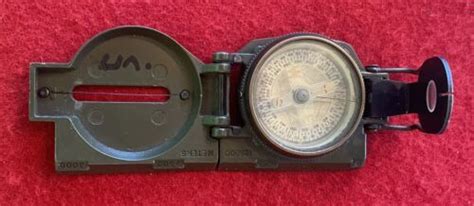 Original Us Army Korean War Compass 1952 Fee And Stemwedel Inc
