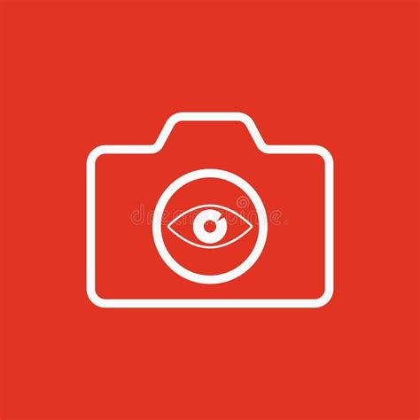 Значок камеры Фото и диафрагма фотограф символ фильма плоско
