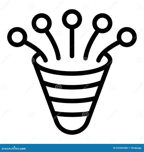 Vector De Contorno De Icono La Gente Se Divierte Ilustración Del
