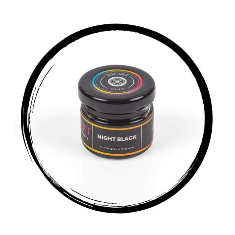 Night Black Epoxy Colorant Joy Art