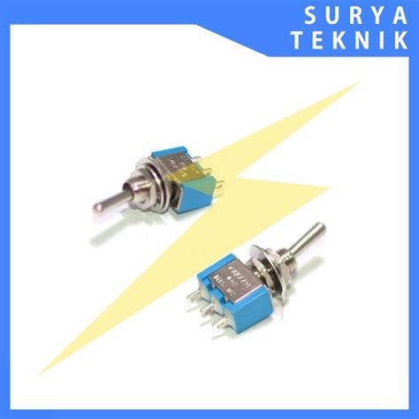Jual Saklar Toggle On Off Onn 3 Pin Switch Toggle 3 Kaki On Off On