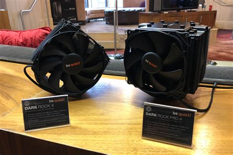 CES 2018: be quiet! shows Dark Rock 4 and Dark Rock Pro 4 CPU coolers ...