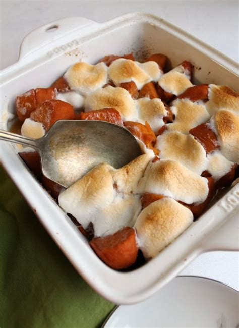 Candied Sweet Potatoes With Marshmallows