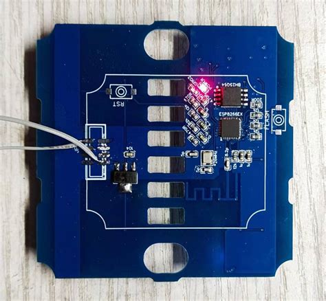 基于esp8266ex智能开关逻辑板 立创开源硬件平台