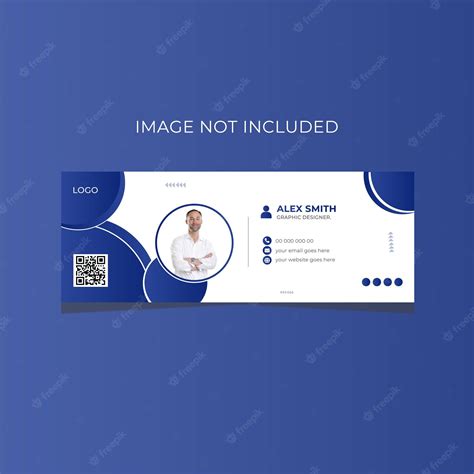 Premium Vector Professional Email Signature Design