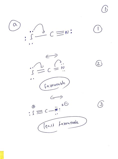 [solved] The Thiocyanate Ion Scn Has 3 Resonance Structures A Draw The 3 Course Hero