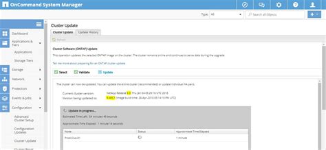 remote infrastructure management ontap 9 4 simulator upgrade from 9 3