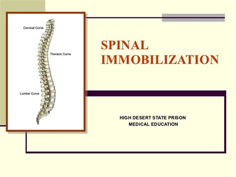 Spinal Immobilization Ppt 2