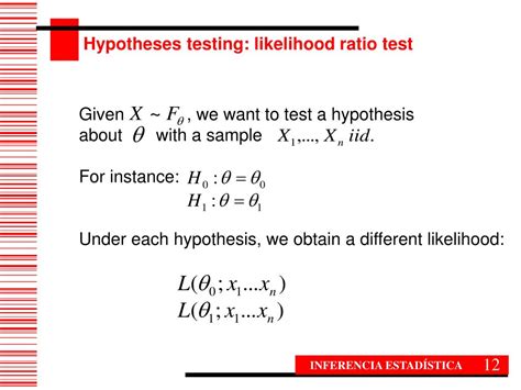 Ppt Introduction Wald Tests P Values Likelihood Ratio Tests