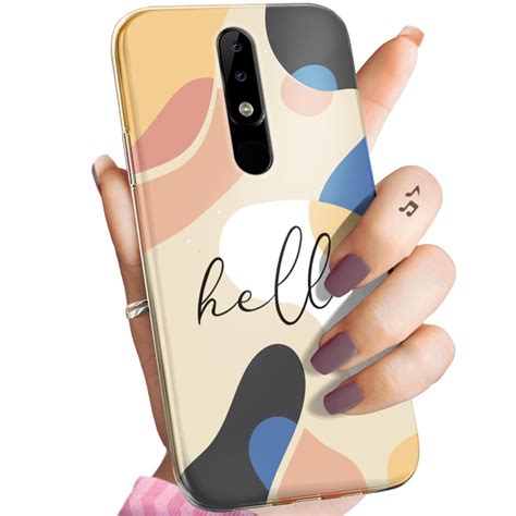 Etui Do Nokia 5 1 Plus Wzory Abstrakcja Kolory Kształty Obudowa