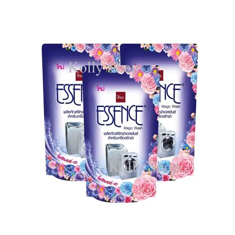 Essence น้ำยาซักผ้าเอสเซ้นซ์ สำหรับเครื่องซักผ้า เมจิกวอช กลิ่นหอมใหม่