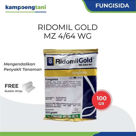 Jual Ridomil Gold 100gr Fungisida Sistemik Obat Pembasmi Penyakit Jamur