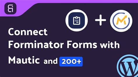 free integrating forminator forms with mautic step by step tutorial bit integrations youtube