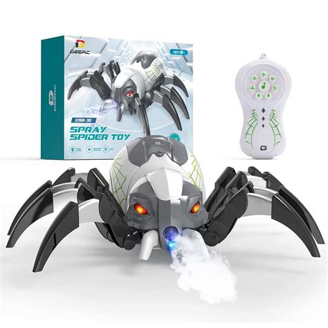 Remote Control Spider Rc Moving Spray Spider Robot Vicedeal