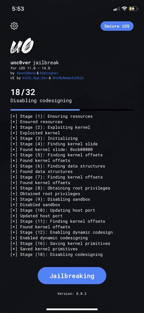 Help I Keep Getting This Erro Whilst Try To Jailbreak Any Fixes