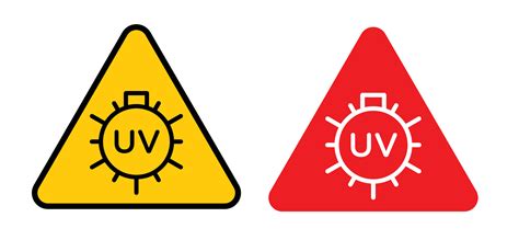 UV Light Do Not Look Sign Vector Art At Vecteezy
