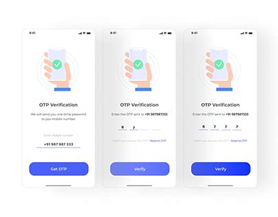 OTP Screen Verification Projects Photos Videos Logos