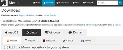 Mono及MonoDevelop介绍与安装 1首先自己下载linux版本的idea 编程库