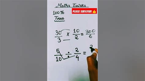 Amazing Maths Trick 💯 Working Shorts Maths Youtube