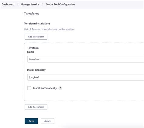 Set Up Terraform In Your Jenkins Docker Container DEV Community