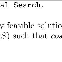 A Generic Local Search Algorithm Download Scientific Diagram