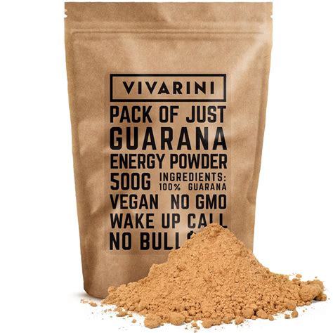 Guarana Mielona Naturalna Kofeina W Proszku 500g Vivarini Sklep