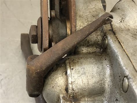 S Burman Speed Motorcycle Stud Gearbox With Clutch Gear Handle