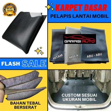 Promo Karpet Dasar Lantai Mobil All New Avanza Xenia Veloz Tebal Mocca Jakarta