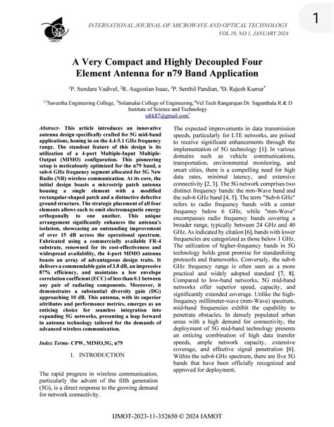 Drsenthil Pandian P On Linkedin I Am Very Happy To Share Our Article Published In The Scopus