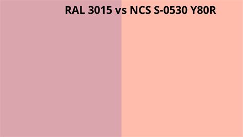 Ral 3015 Vs Ncs S 0530 Y80r Ral Colour Chart Uk