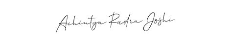 93 Achintya Rudra Joshi Name Signature Style Ideas Exclusive Esignature