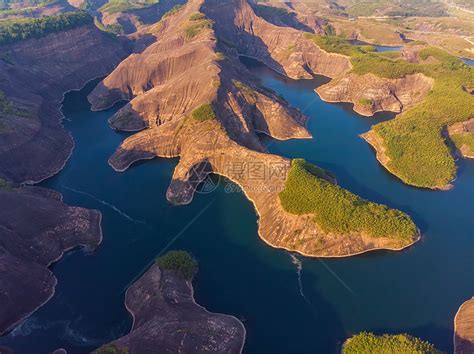 俯瞰湖南郴州丹霞地貌高椅岭高清图片下载 正版图片501075424 摄图网