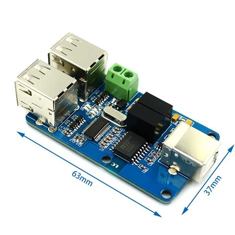 Usb Isolator 1500v Isolator Adum3160 Module Coupling Protection Board