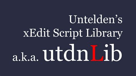 Xedit おすすめmod順 Skyrim Special Edition Mod データベース
