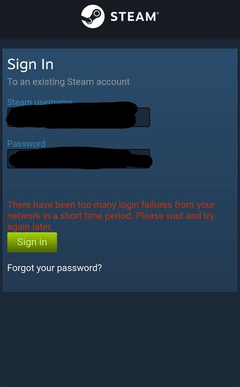 Im Trying To Log Into Steam On The Phone I Get This Message So I Left