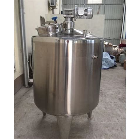 Polished Stainless Steel Agitator Tank Feature Durable High Quality