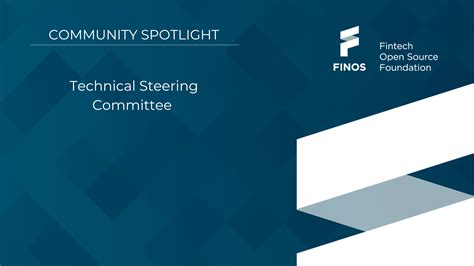 Community Spotlight Technical Steering Committee