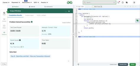 Dsa Problemsolving 160daysofcode Gfg160 Geekstreak2025 Shivam