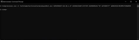 Techila Worker Installation Guide Windows