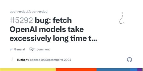 Bug Fetch Openai Models Take Excessively Long Time To Timeout Even If `enableopenaiapifalse