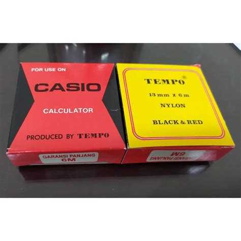 Jual Pita Printech For Use On Casio Caculator Quaranteed Hd Nylon