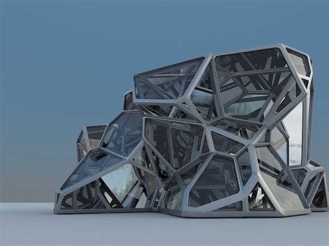 Voronoi Architecture By Alexey Pol
