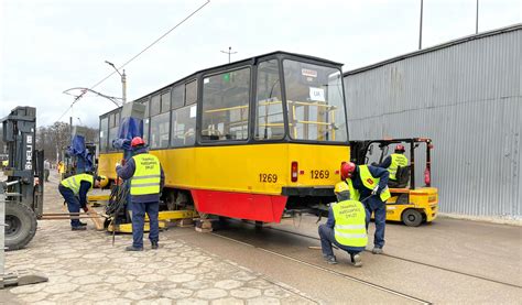 Tramwaje z Warszawy trafią na Ukrainę
