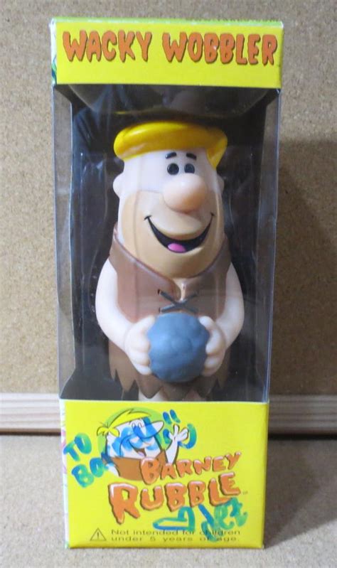 Hanna Barbera Flintstones Barney Rubble Wacky Wobbler Bobblehead Funko