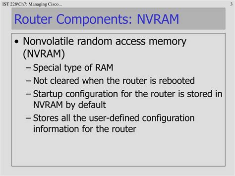 PPT Router Components ROM PowerPoint Presentation Free Download ID 1792926