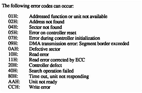 bootloader can t read sector 2 error 0x20 defect controller r osdev