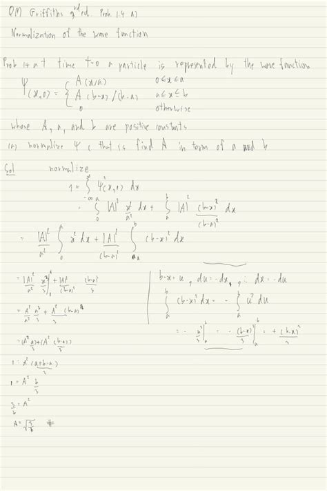 Normalization Of The Wave Function Normalization The Wave Function