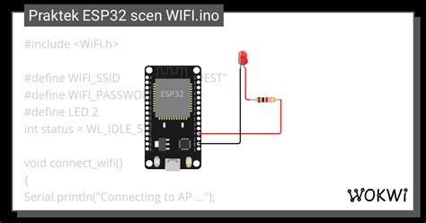 Praktek Esp32 Scen O Copy Wokwi Esp32 Stm32 Arduino Simulator